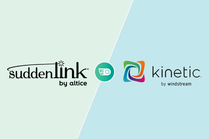 Suddenlink vs. Kinetic by Windstream June 2022 | HighSpeedOptions